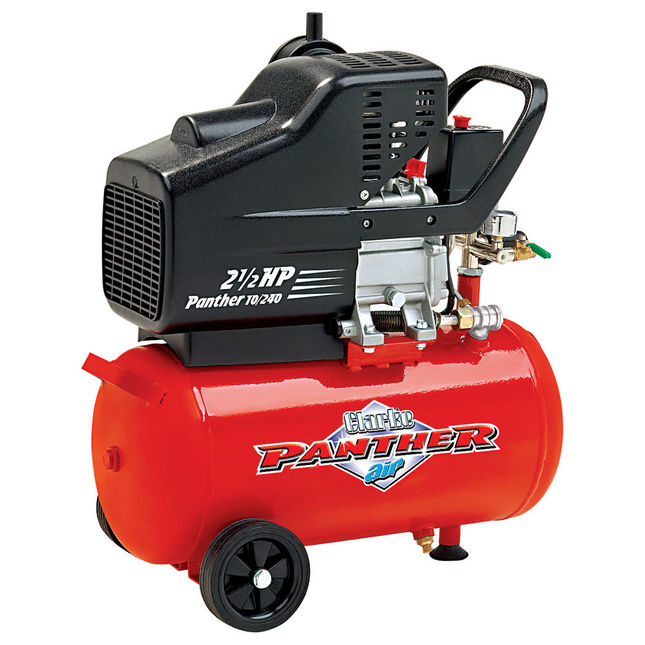 Clarke Panther 10/240 2.5hp 24 Litre Air Compressor - Machine Mart