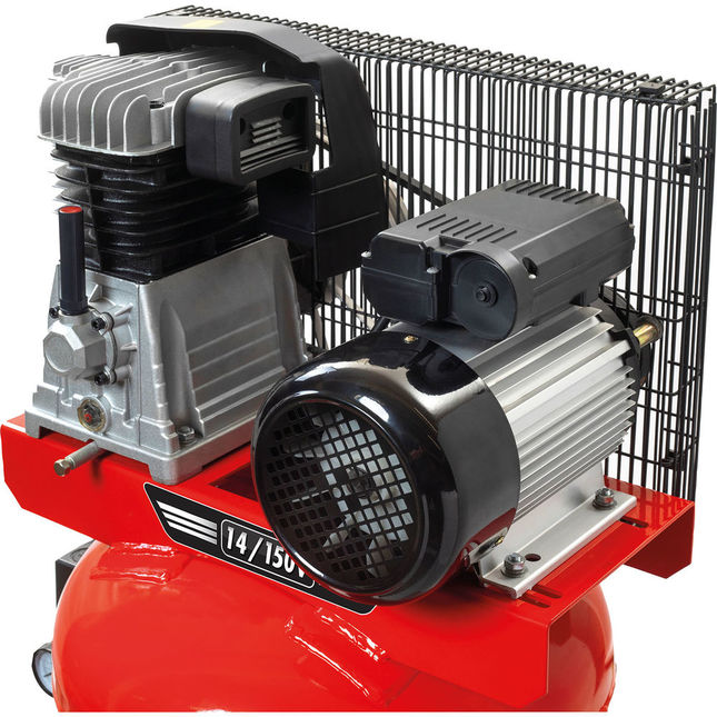 Clarke Boxer 14/150 V Electric Belt Driven Vertical Air Compressor ...