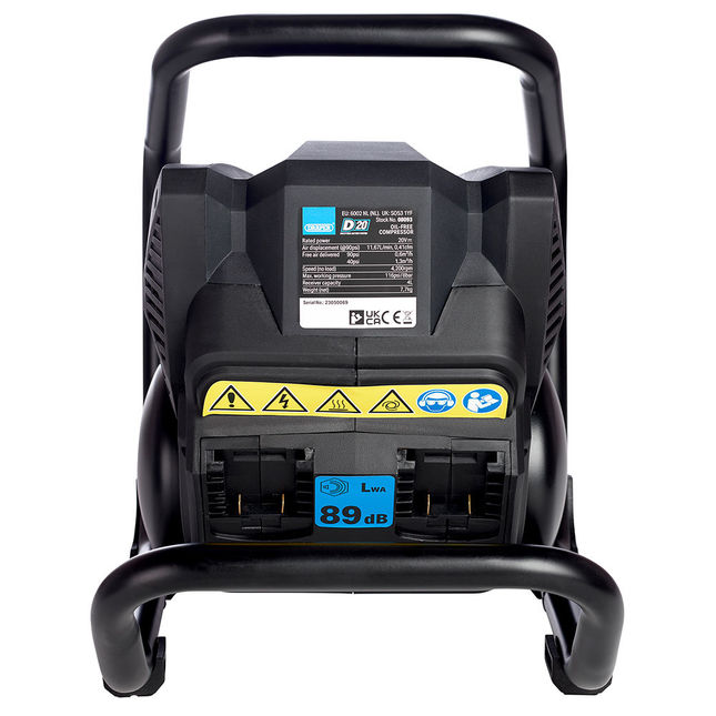 Draper D20 20V Compressor 4L (Bare Unit) - Machine Mart