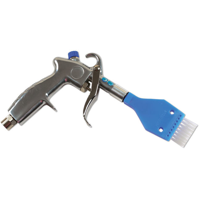 Laser 7465 Air Knife Blow Gun with Brush - Machine Mart