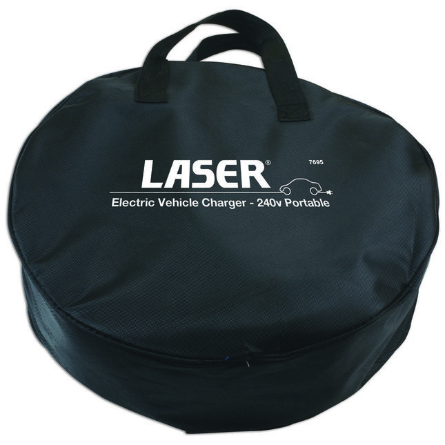 Laser 7695 Electric Vehicle Charger - Type 2 - 230V Portable - Machine Mart