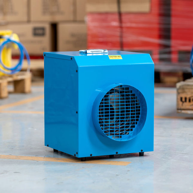 Broughton FF3 3kW Electric Fan Heater (110V) - Machine Mart
