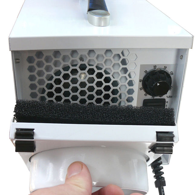 Ecor Pro DryFan 12 DH1200 12 Litre 500W Desiccant Dehumidifier (230V ...