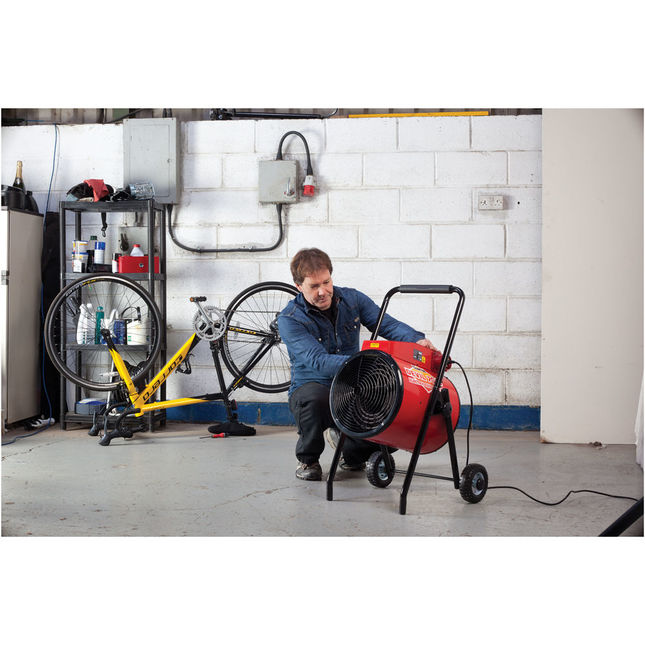 Clarke Devil 7015 15kW Industrial Electric Fan Heater (400V) - Machine Mart