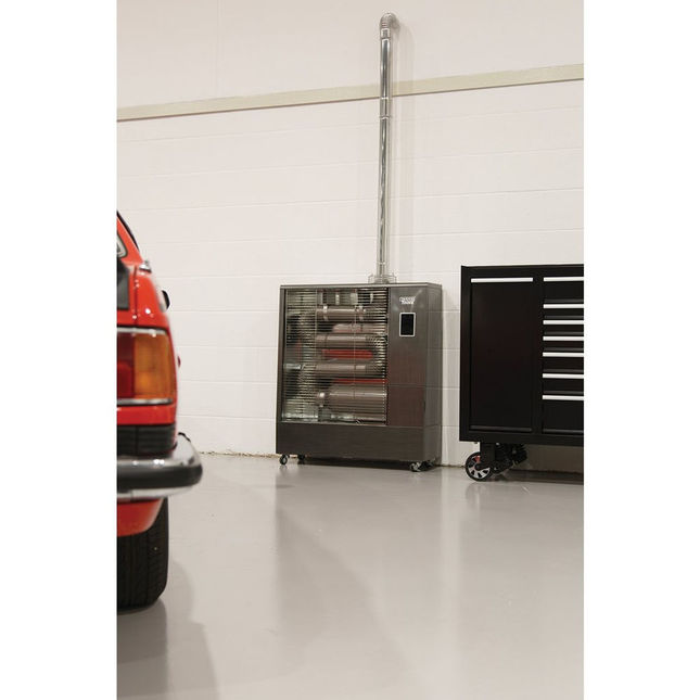 Draper Tools 15.1kW Far Infrared Diesel Heater with Flue Kit (230V ...