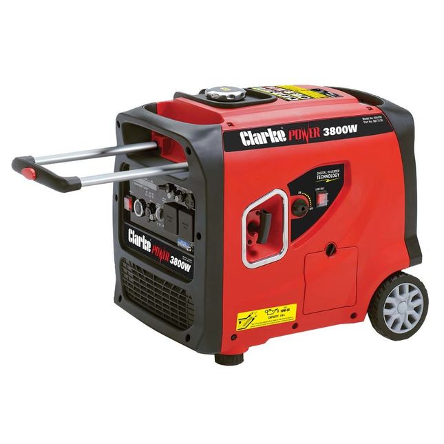 Clarke IG4000 3.8kW Petrol Inverter Generator - Machine Mart