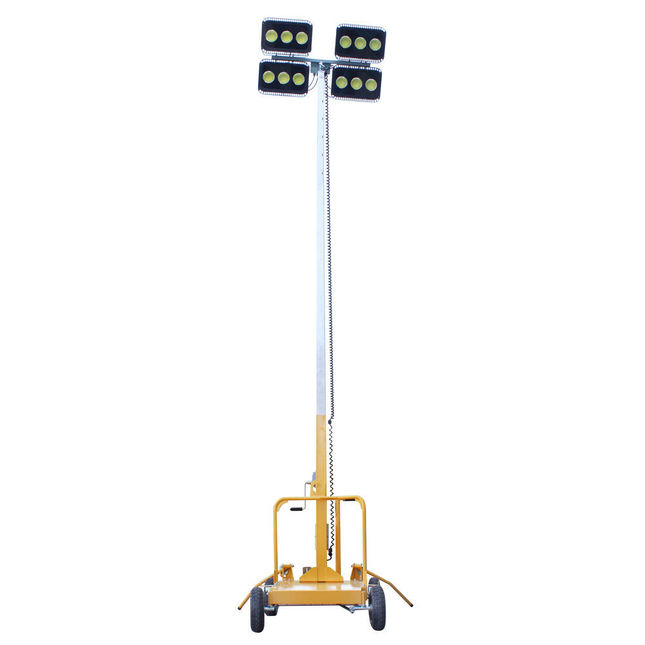 Evopower LT800-LED-I 800W LED Mobile Lighting Tower (110V) - Machine Mart