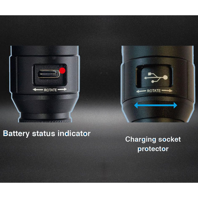 NightSearcher Explorer Mini Rechargeable Torch - Machine Mart