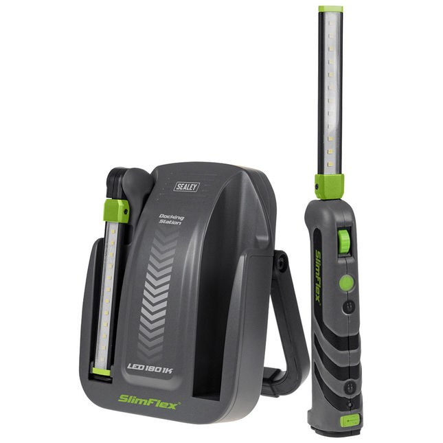Sealey LED1801K Rechargeable Floodlight/Inspection Lamp Docking Station ...