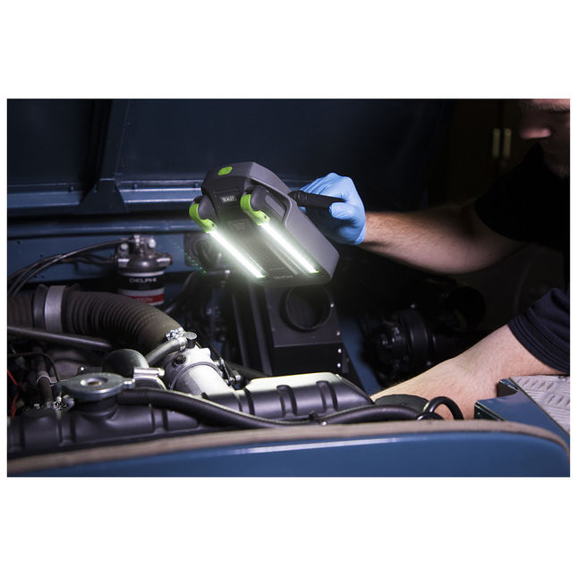 Sealey LED1801K Rechargeable Floodlight/Inspection Lamp Docking Station ...