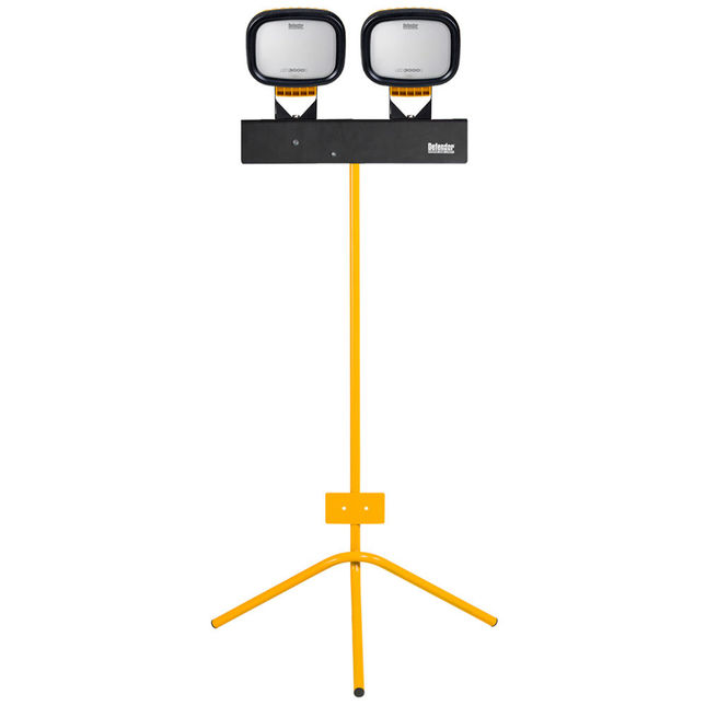 Defender Defender LED3000S Twin with Swing Leg Tripod (110V)