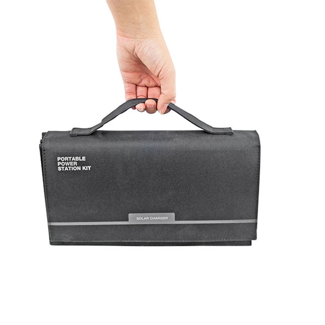 Hyundai H60 60W Portable and Foldable Solar Charger with USB and DC ...