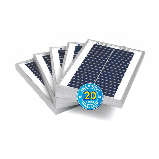 PV Logic 5Wp Solar Panel Kit - Machine Mart