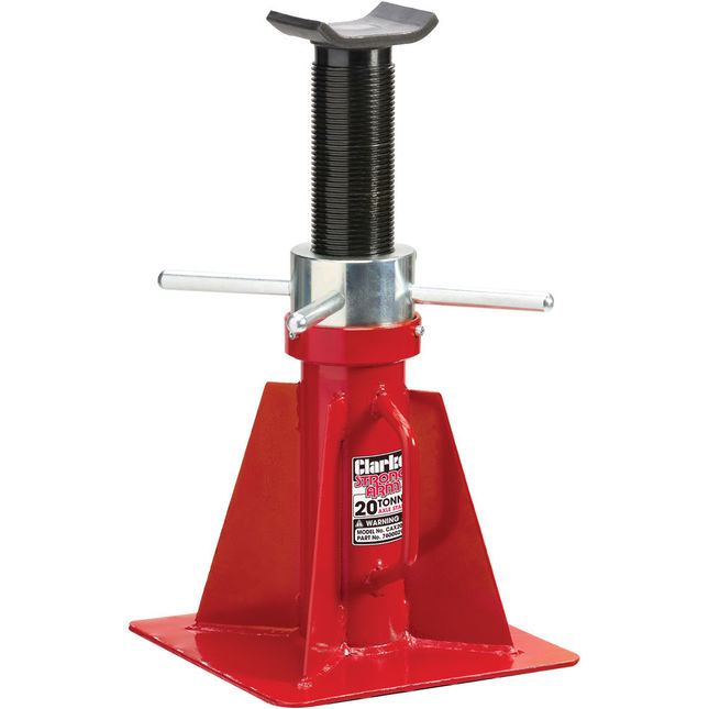 Clarke CAX20S 20 Tonne Short Axle Stand (Single) - Machine Mart