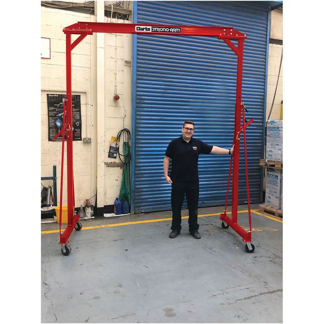 Clarke CWGC1000 1 Tonne Portable Gantry Crane - Machine Mart