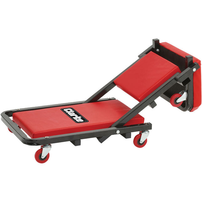 Clarke CMC60 3-in-1 Folding Car Creeper & Seat - Machine Mart