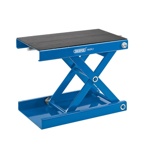 Clarke CML3 450kg Foot Pedal Operated Hydraulic Motorcycle Lift ...