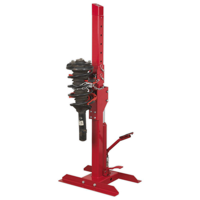 Sealey RE2311 Coil Spring Compressing Station with Gauge Hydraulic ...