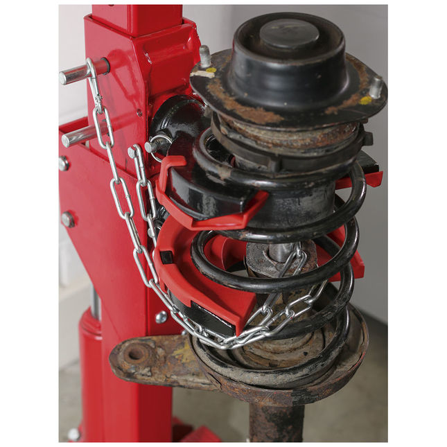 Sealey RE2311 Coil Spring Compressing Station with Gauge Hydraulic ...