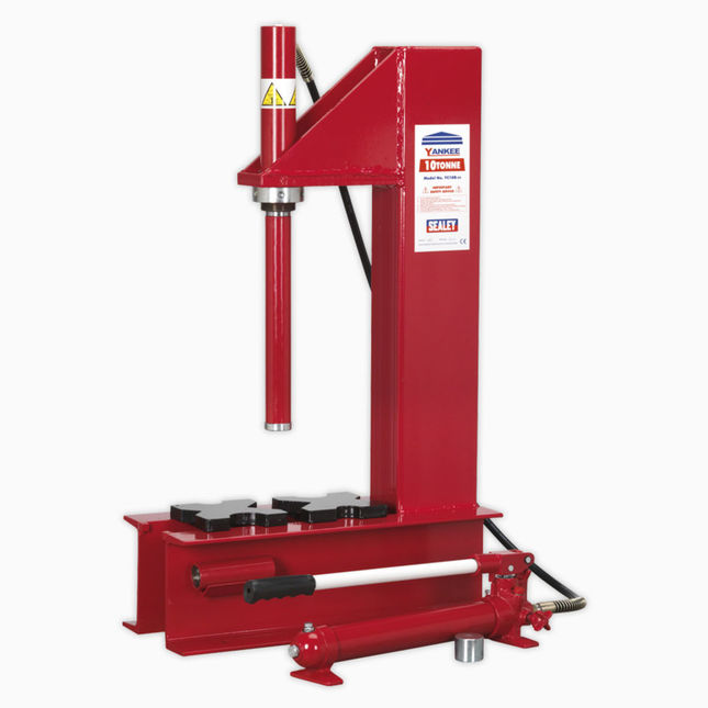Sealey YC10B Hydraulic 10 Tonne Press Bench 'C' Type - Machine Mart