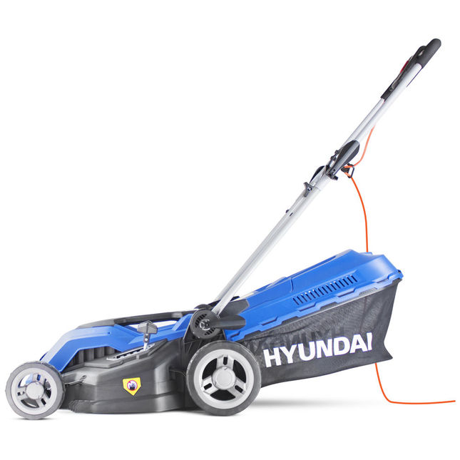 Hyundai HYM3800E 38cm Lawnmower with Rear Roller & Mulching (230V ...