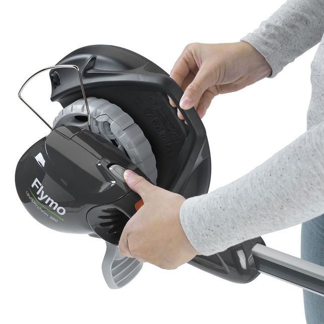Flymo UltraTrim 260 18V 26cm Line Trimmer with 2.5Ah Battery - Machine Mart