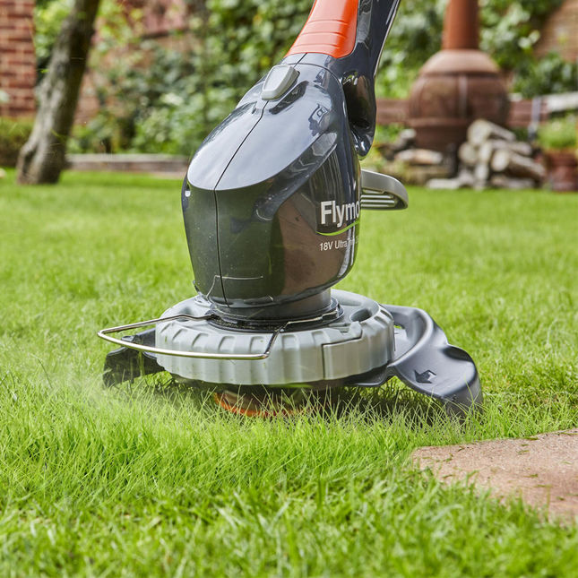 Flymo UltraTrim 260 18V 26cm Line Trimmer with 2.5Ah Battery - Machine Mart