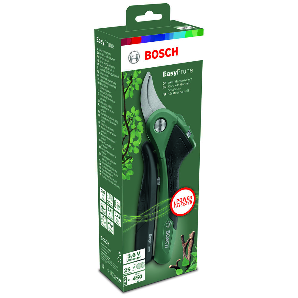Bosch EasyPrune Cordless Secateur - Machine Mart