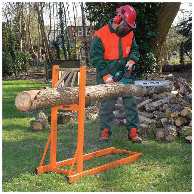 Draper AGP101 Log Stand (150kg) - Machine Mart