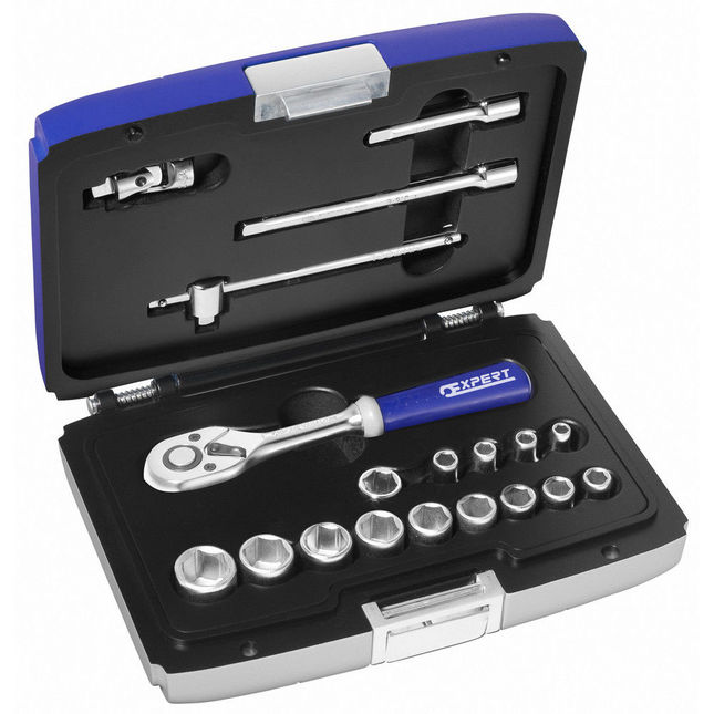 Expert by Facom 19 Piece 1/4" Metric Socket Set - Machine Mart