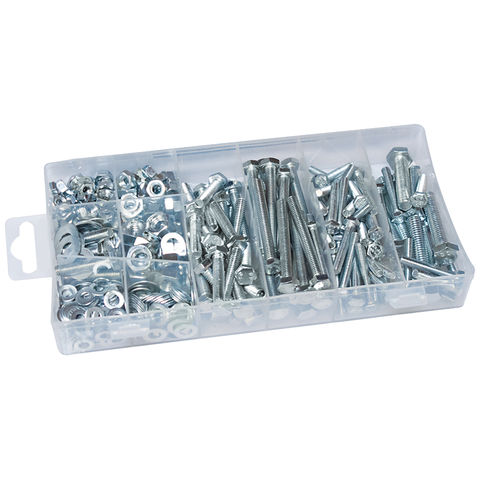 Connect 150 piece Assorted Metric Setscrews M6 to M12 Box - Machine Mart