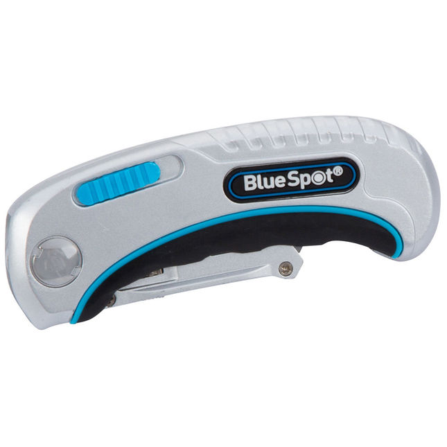 Blue Spot Quick Change Folding Utility Knife - Machine Mart