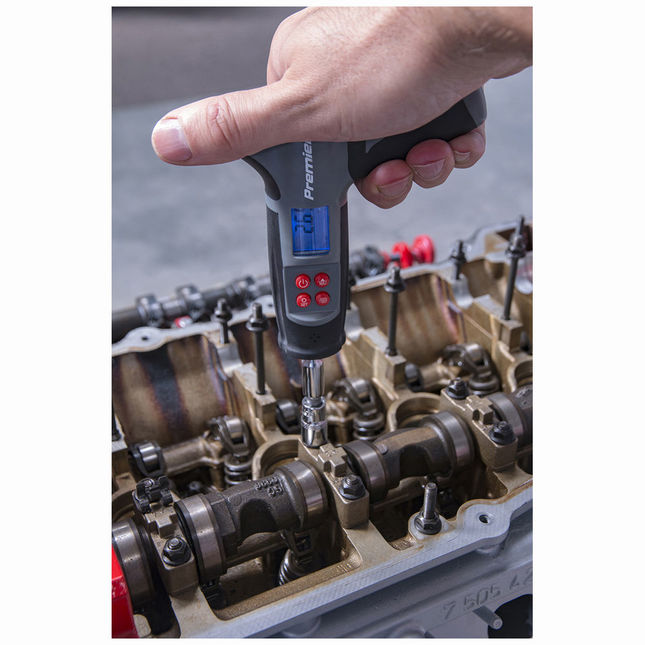 Sealey STS104 1/4"Hex Drive Torque Screwdriver Digital 0-20Nm - Machine ...