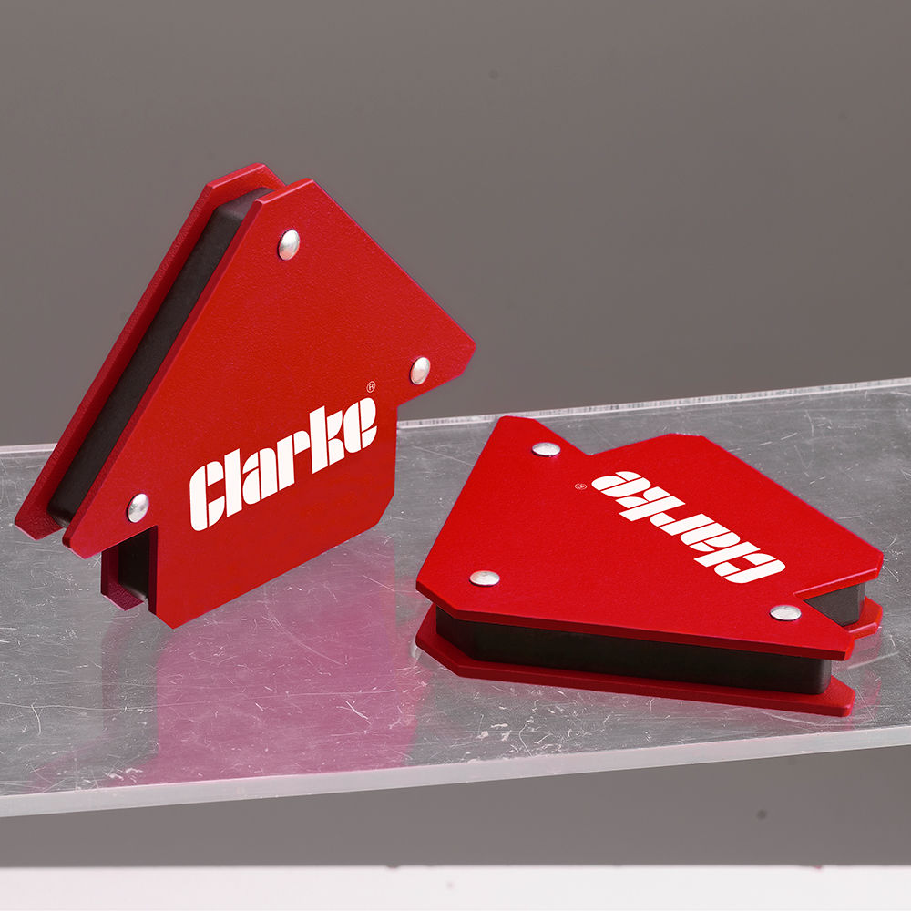 Magnetic welding clamp store