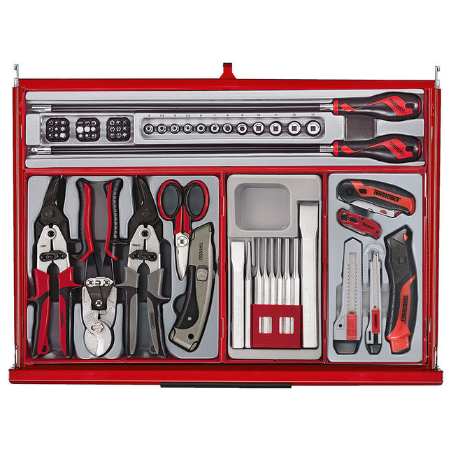 Teng Tools TKS53R1295T 53" PRO35™ Monster Stack 1295 Piece Tool Kit ...