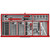 Teng TKW37R663T 37" PRO35™ Roller Cabinet 663 Piece Tool Kit (Red ...