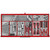Teng TKW37R663T 37" PRO35™ Roller Cabinet 663 Piece Tool Kit (Red ...