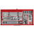 Teng TKW37R663T 37" PRO35™ Roller Cabinet 663 Piece Tool Kit (Red ...