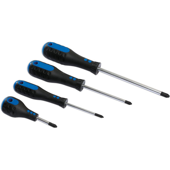 Laser 7036 JIS 4 Piece Screwdriver Set - Machine Mart