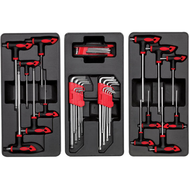 Clarke PRO396 222 Piece Tool Set With 7 Drawer Tool Cabinet - Machine Mart