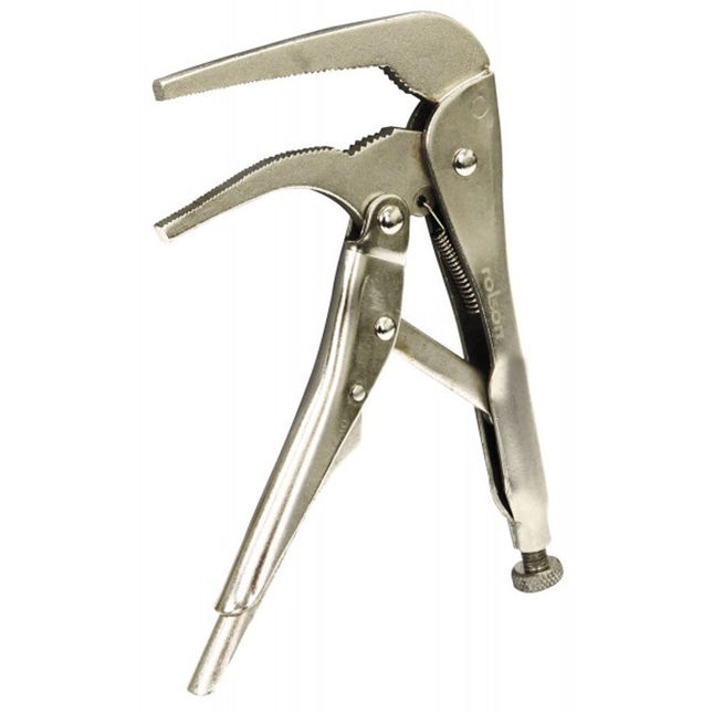 Rolson Offset 180mm Locking Pliers - Machine Mart
