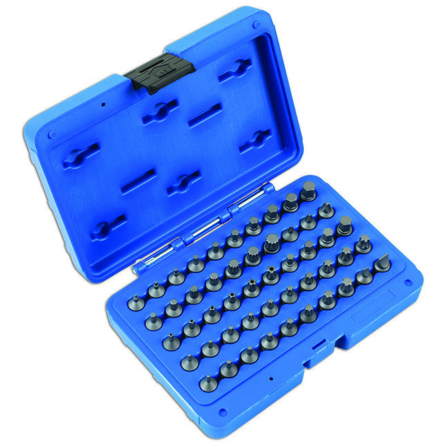 Laser 7653 1/4" Drive 50 Piece Stubby Bit Set - Machine Mart
