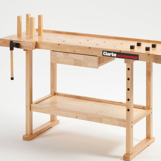 Clarke CH1500B Woodworker Wooden Work Bench - Machine Mart