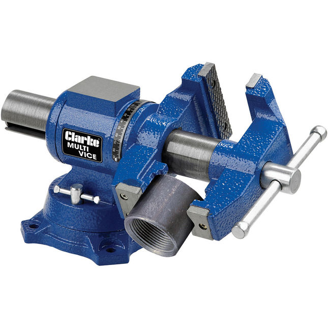 Clarke CMV100 Multi-Purpose Cast Iron Vice - Machine Mart