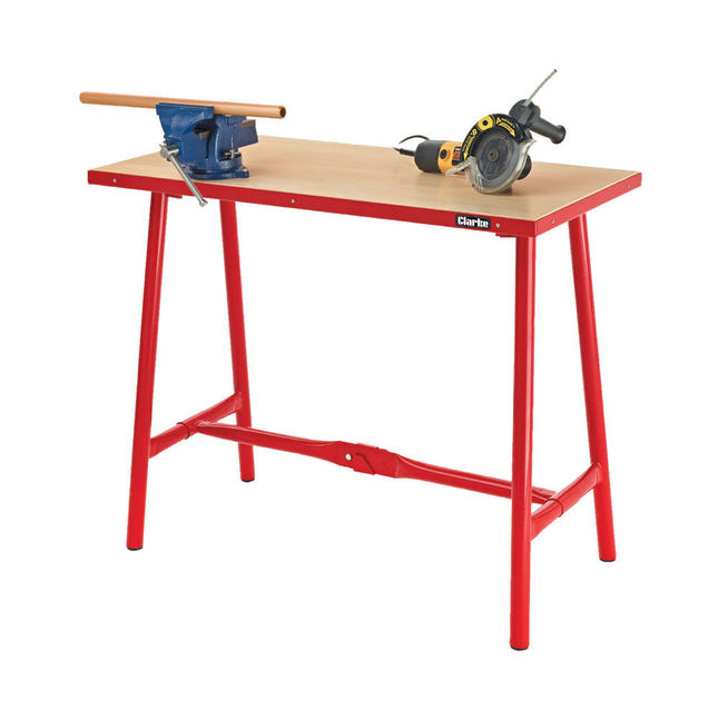 Clarke CWB10F Heavy Duty Folding Workbench - Machine Mart