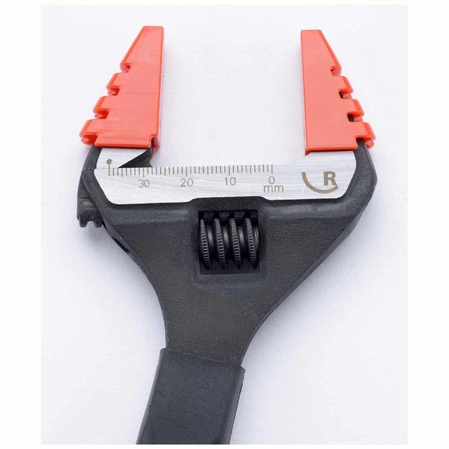 Rothenberger Adjustable Wrench Wide Jaw 8" with Soft Jaw Protector ...