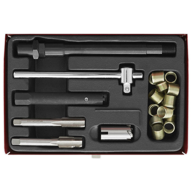 Sealey VS301 Spark Plug Thread Repair Kit - Machine Mart