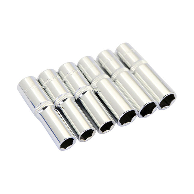 3/8" Metric Deep Sockets 6 Piece Set (3x 10mm & 3x 13mm) in EVA Foam ...