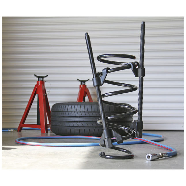 Sealey AK3846 2 piece Long Reach Coil Spring Compressor - Machine Mart