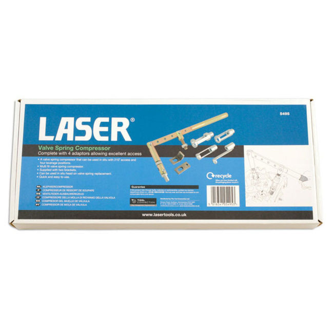 Laser 5495 Valve Spring Compressor - Machine Mart